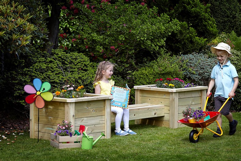 Planter & Bench Combo | Inspirational Group